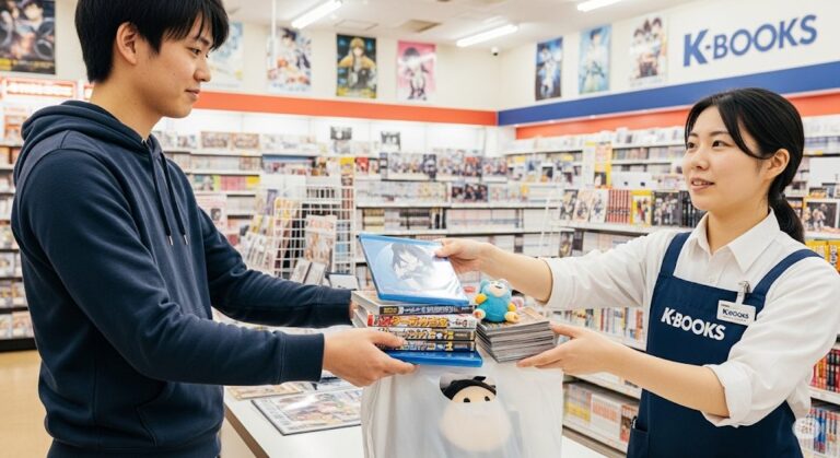 K-BOOKS買取のやり方完全ガイド！持ち込み方法から待ち時間まで - シン・買取.com